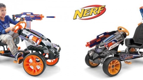 Save $50 Off This Nerf Battle Racer Pedal Go-Cart @ Toys R Us
