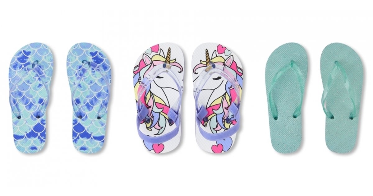 Kids Flip-Flops Just $1.98 Shipped & More @ The Children's Place