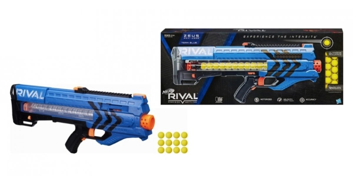 NERF Rival Zeus MXV-1200 Blaster in Blue Just $19.99 (reg. $50) @ Best Buy