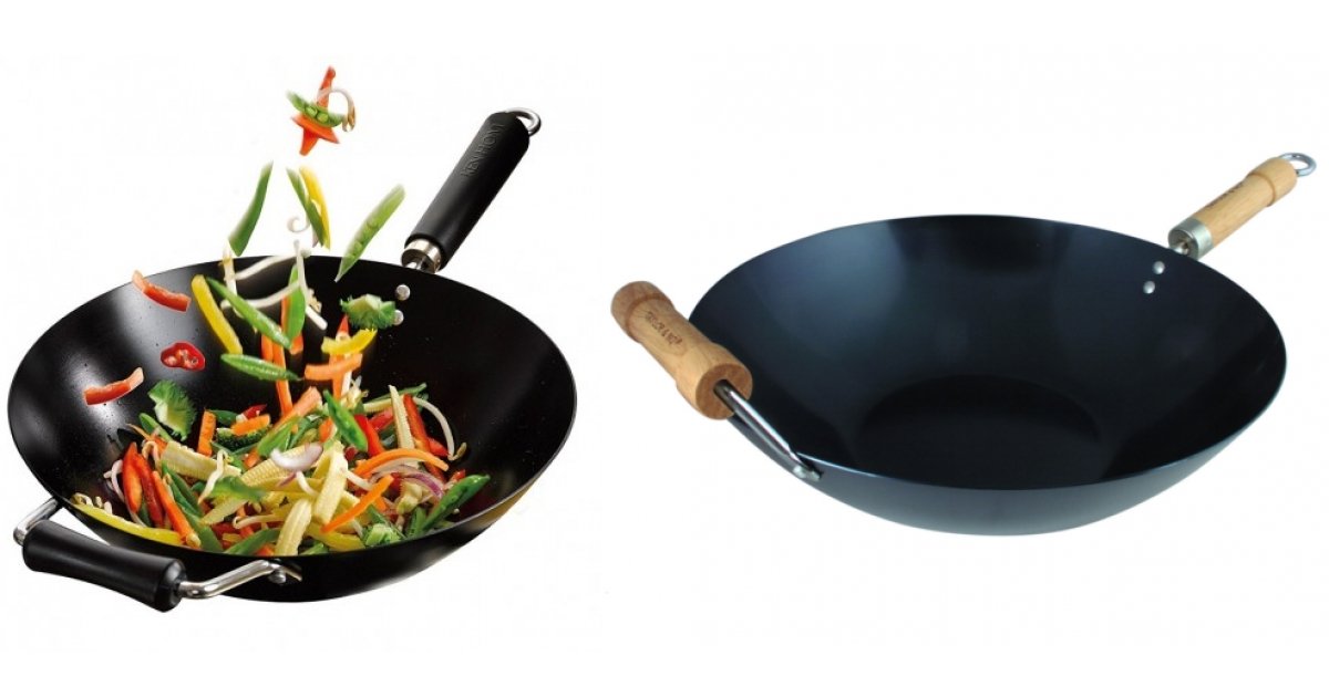 Mainstays 13.75in Non-Stick Wok Only $5 @ Walmart