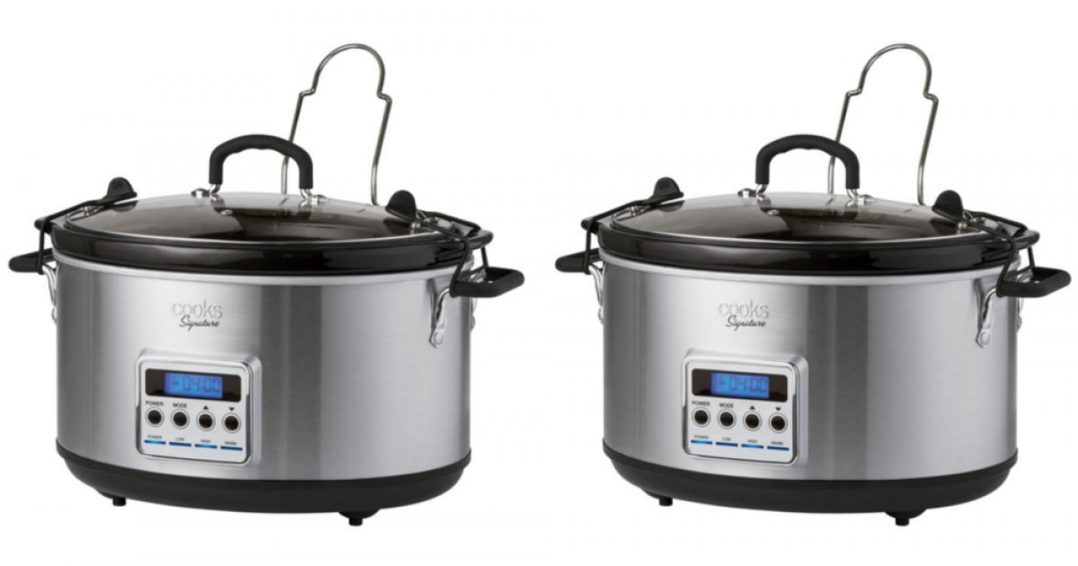 8 Quart Cooks Signature Slow Cooker Down To $25 @ JC Penney