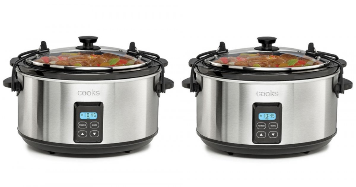 Cooks Latch And Travel Slow Cooker Just $11 @ JC Penney