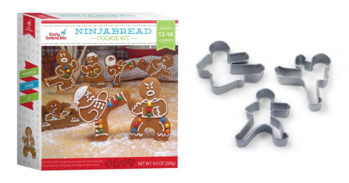 Ninjabread Man Cookie Making Kit Just $6 @ Hollar