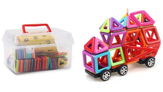 113 Piece Magnetic Building Blocks Just $12 @ Amazon