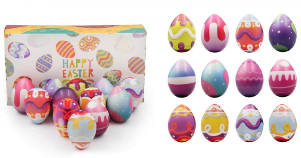 40% Off 12 Piece Easter Egg Squishies @ Amazon