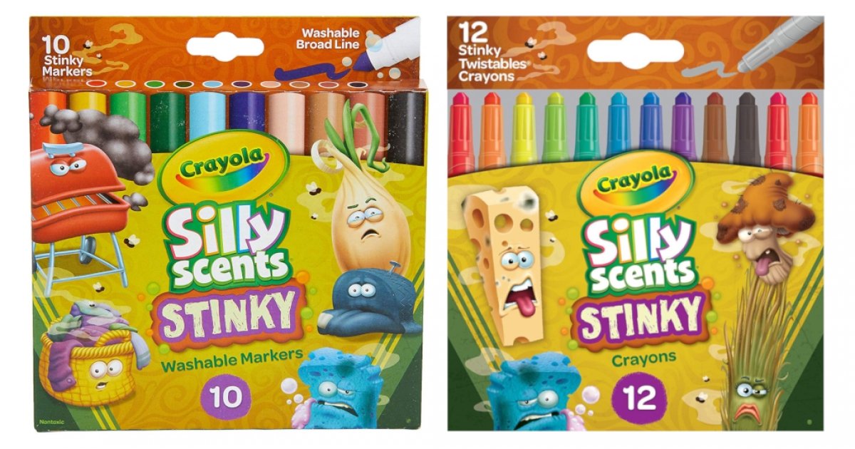Stinky Crayola Silly Scents Just $4 @ Amazon