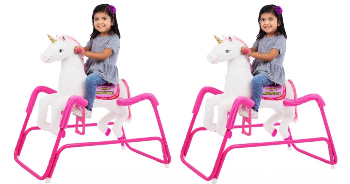 Rockin' Rider Moonlight Unicorn Spring Bouncer Now 50% Off!