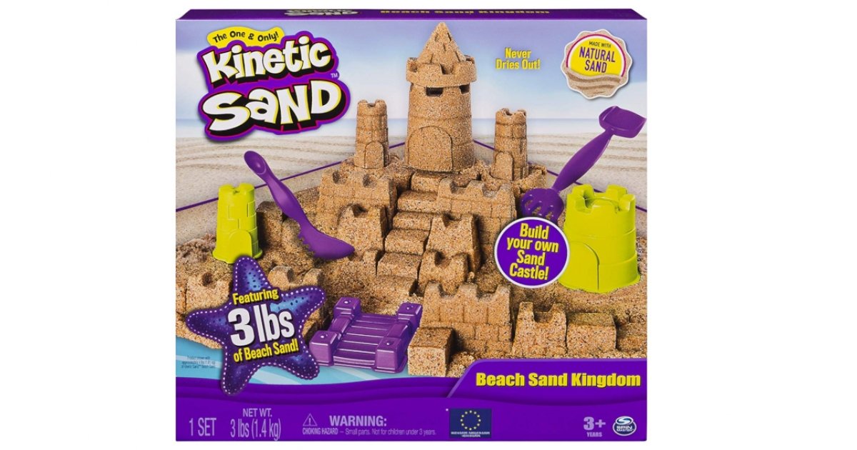 Kinetic Sand Beach Sand Kingdom Playset Just $10.34!